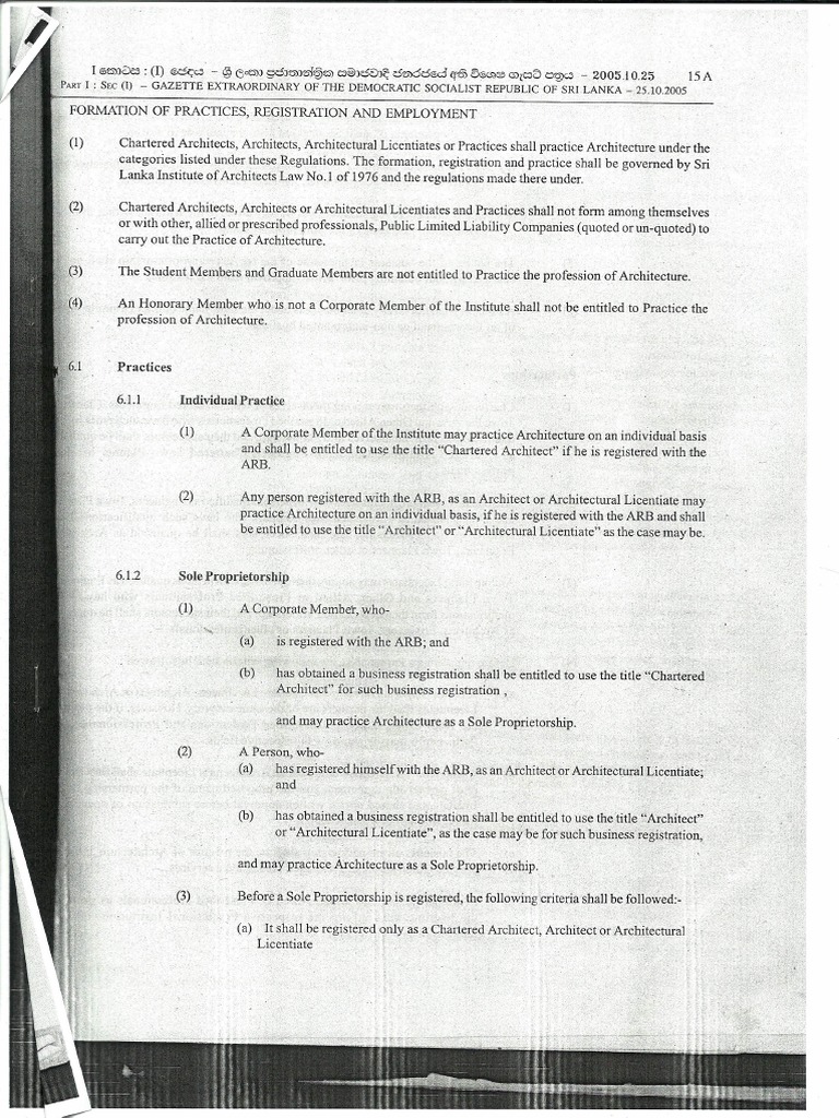 Pat - 01 of SLIA Gazette | PDF