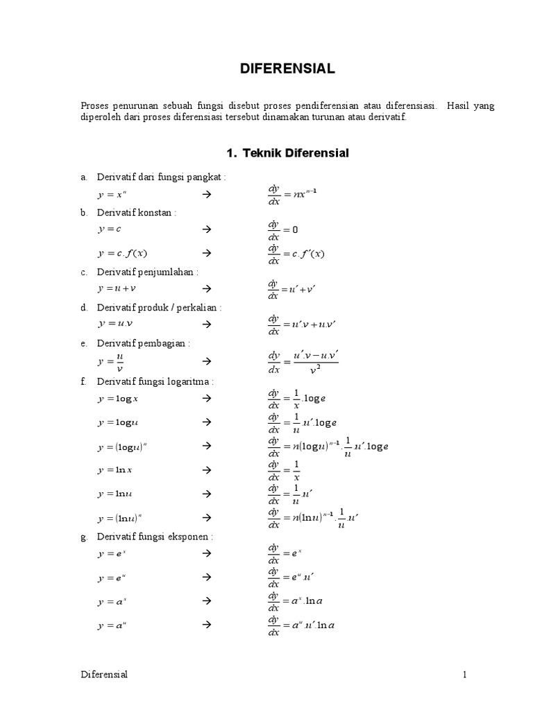 Diferensial 2 PDF Free | PDF