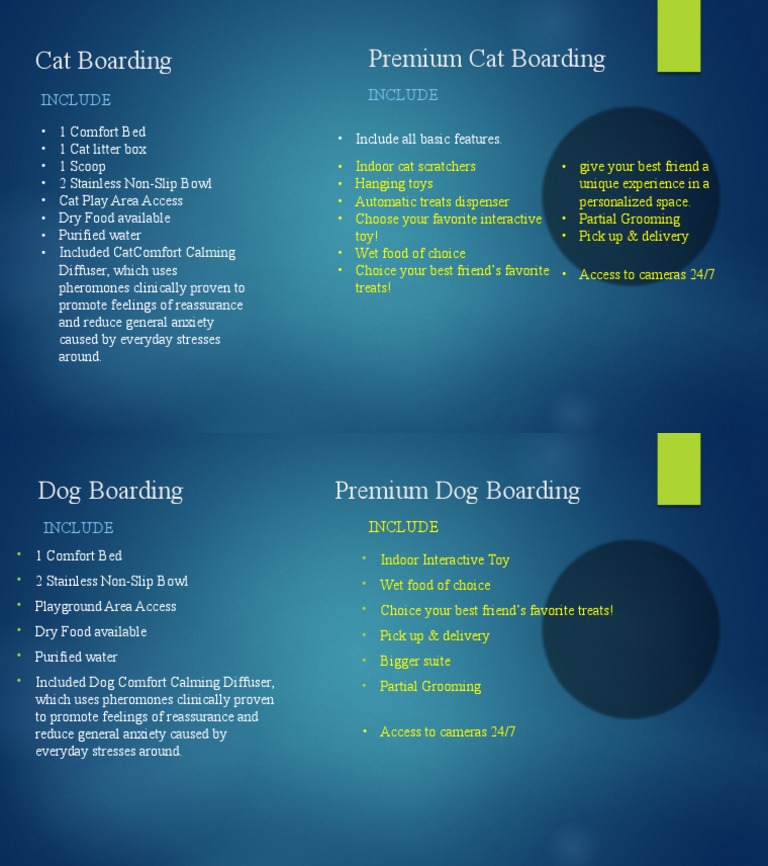 Cat Boarding | PDF