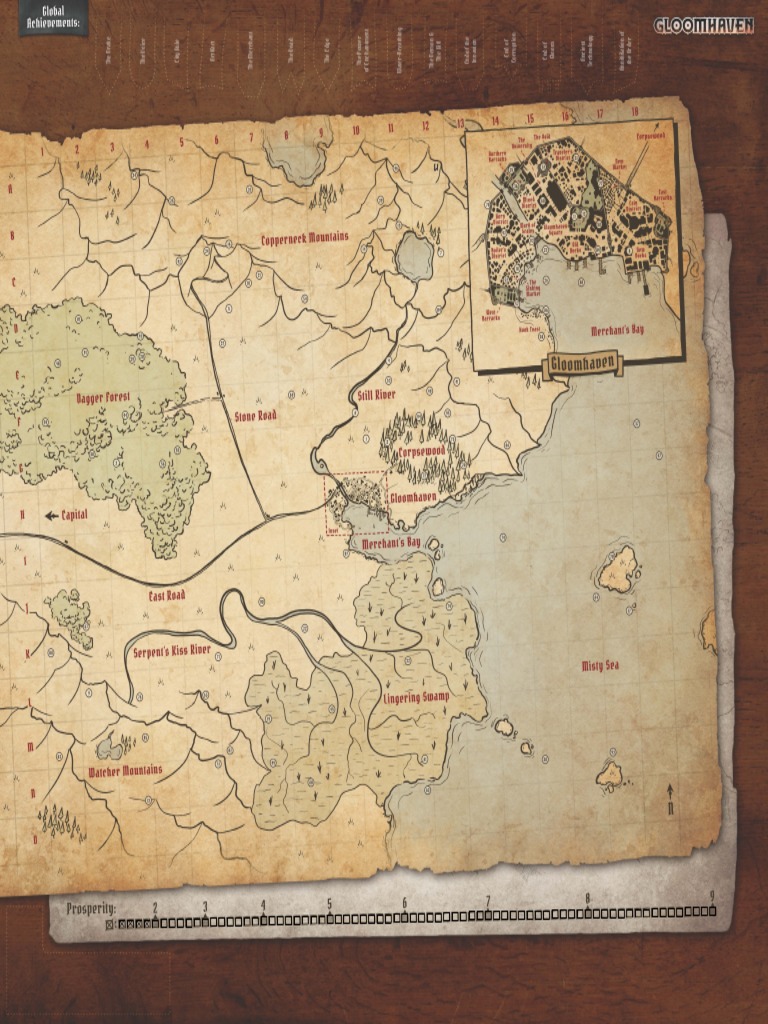 Gloomhaven Map and Artifacts Overview | PDF | Law