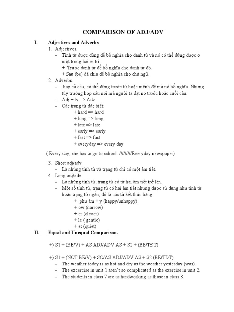 Comparison of Adj | PDF