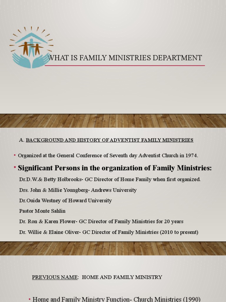 Adventist Family Ministries Overview | PDF | Seventh Day Adventist ...
