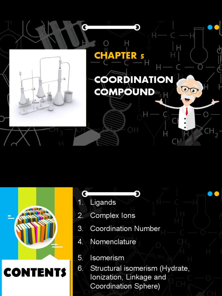 Chapter 5 Coordination Compound | PDF | Coordination Complex | Ligand