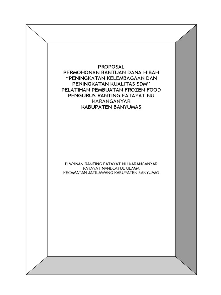 Pelatihan Frozen Food Fatayat NU Karanganyar | PDF