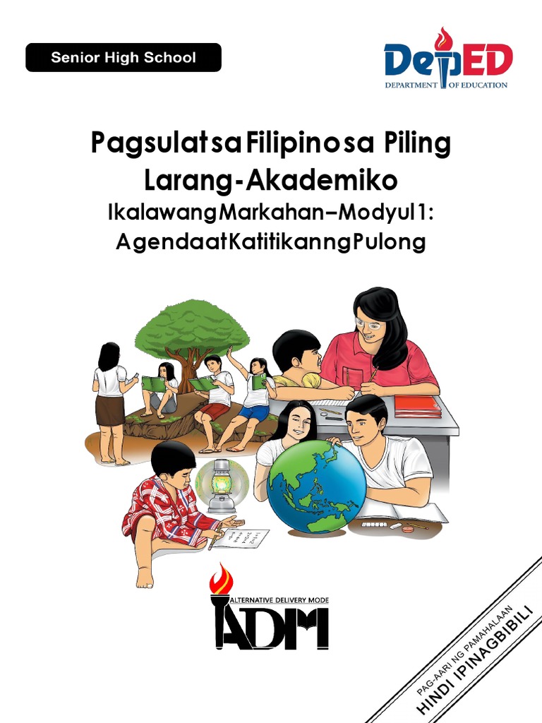 FINAL FPL Akad q2 Mod1 Agenda at Katitikan NG Pulong | PDF