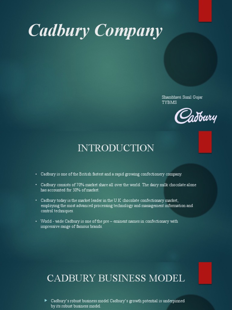 Cadbury's Confectionery Market Strategy | PDF | Confectionery | Marketing