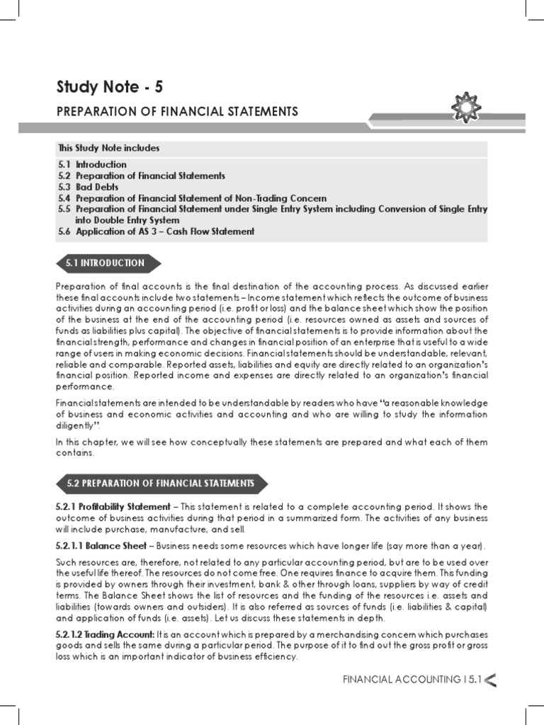 Final Accounts | PDF | Debits And Credits | Financial Statement