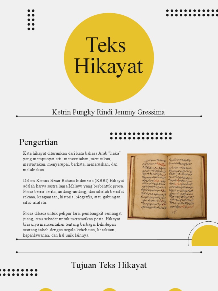 Teks Hikayat | PDF