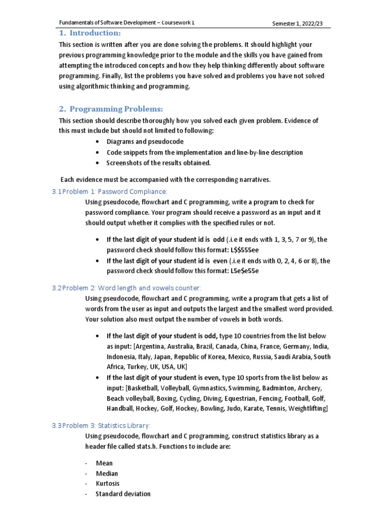 Coursework | PDF | Password | Computing