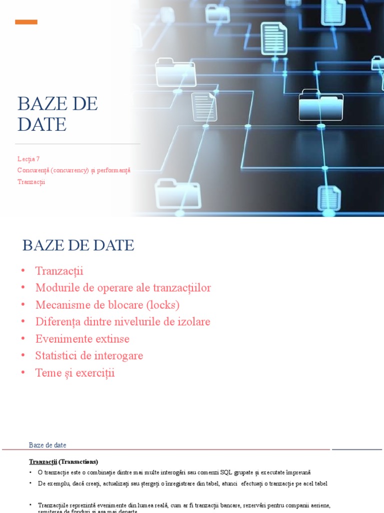 Lectia 7 | PDF