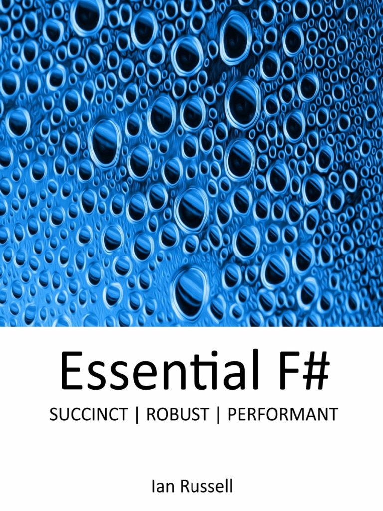 Essential Fsharp | PDF | Boolean Data Type | Function (Mathematics)