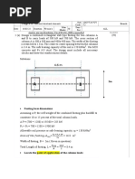 RC Retaining Wall Design Example ACI | PDF | Weight | Force