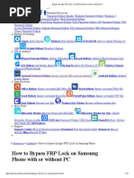 8 Ways To Hack - Bypass Android PIN or Password Without Factory Reset | PDF | Android (Operating ...