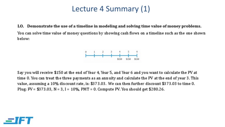 L1 QM01 - Summary 4 (2023) | PDF