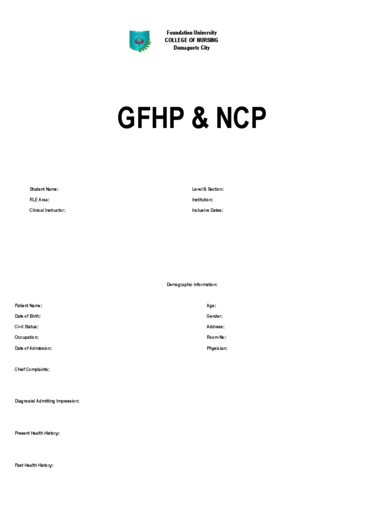GFHP NCP | PDF