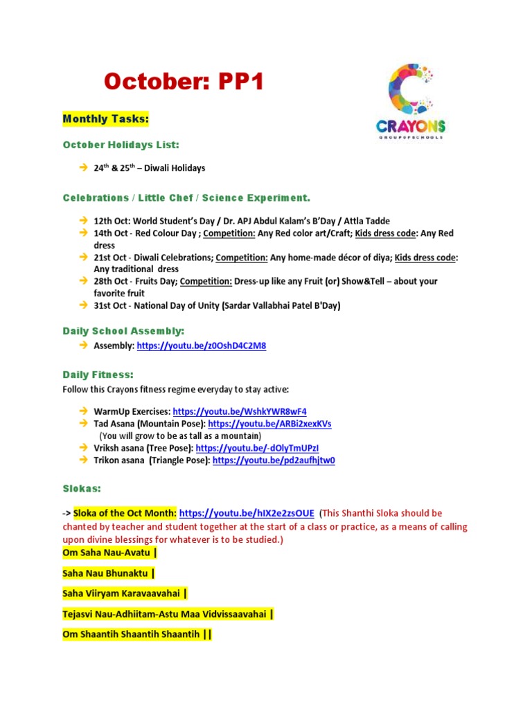 PP1 - October 2022 Syllabus | PDF | Perception | Hearing