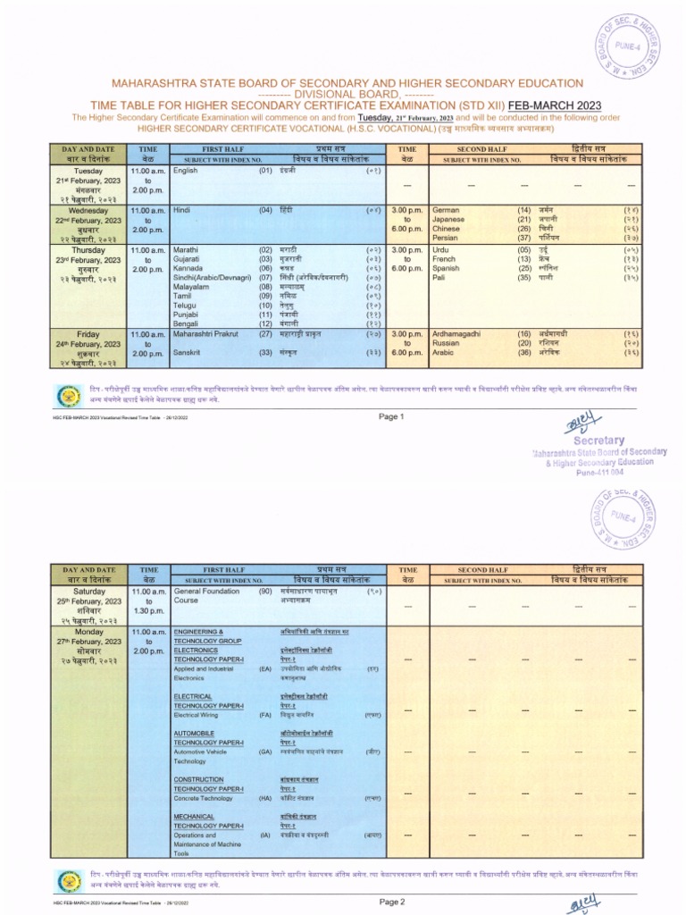 hsc-timetable-2023-vocational | PDF
