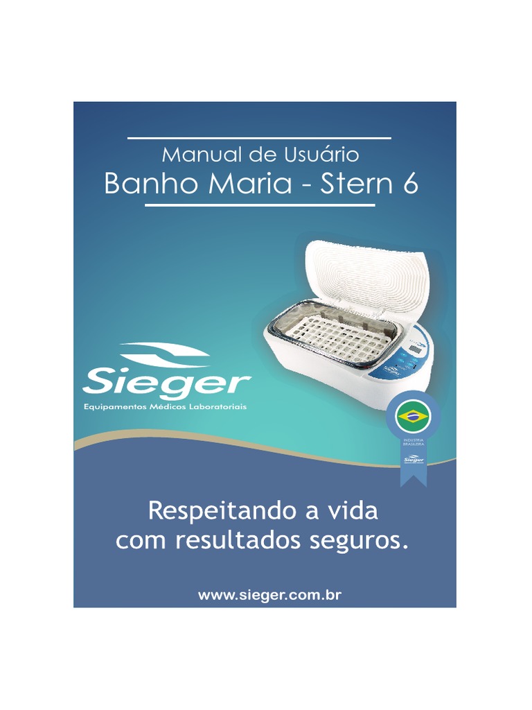 Manual Banho Maria Stern 6 | PDF | Business