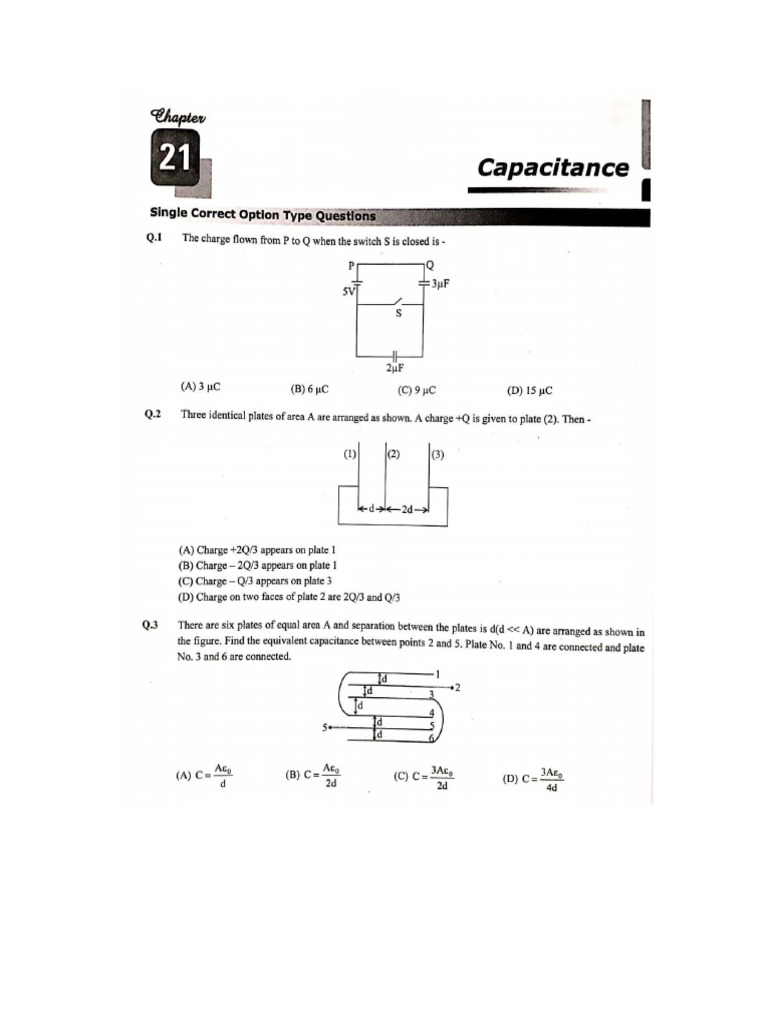 Capacitance | PDF