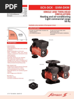 Catalogue Ebara Pumps CDX | PDF | Pump | Electric Motor