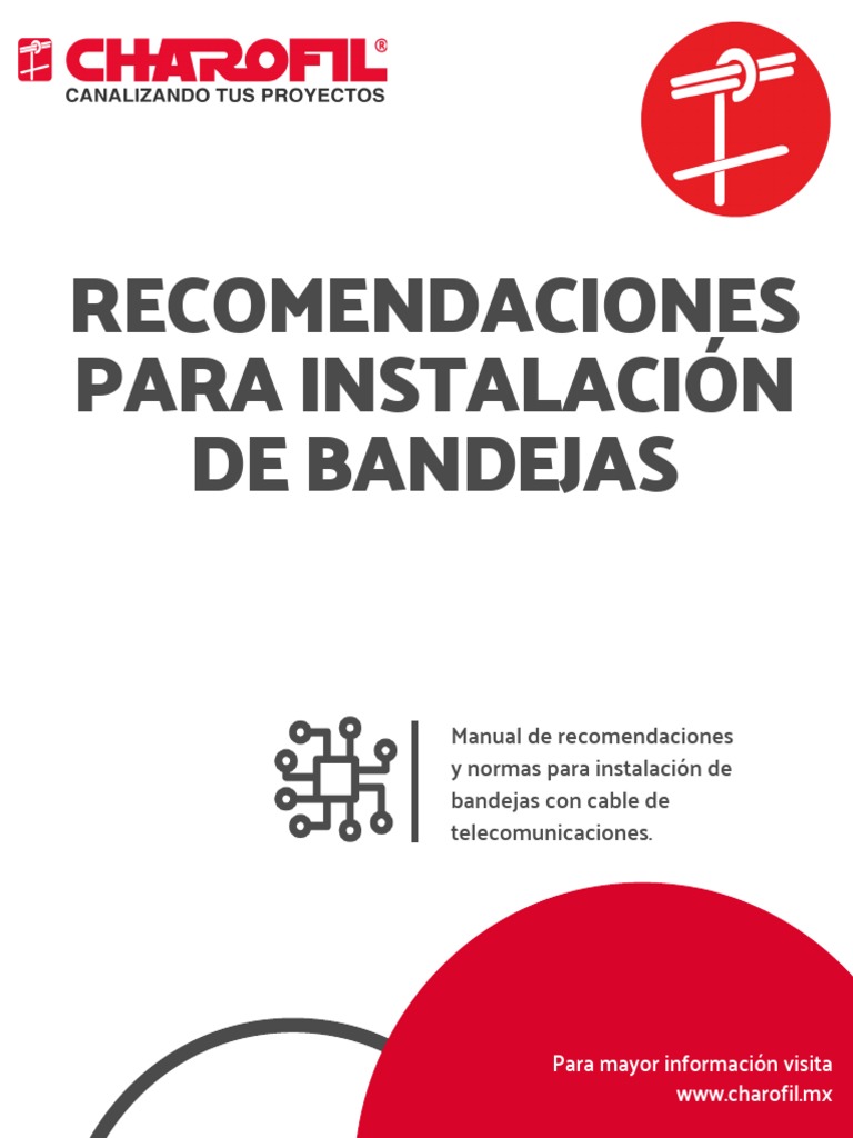 Recomendaciones de Instalacion CabloFil | PDF | Tornillo | Ingeniería mecánica