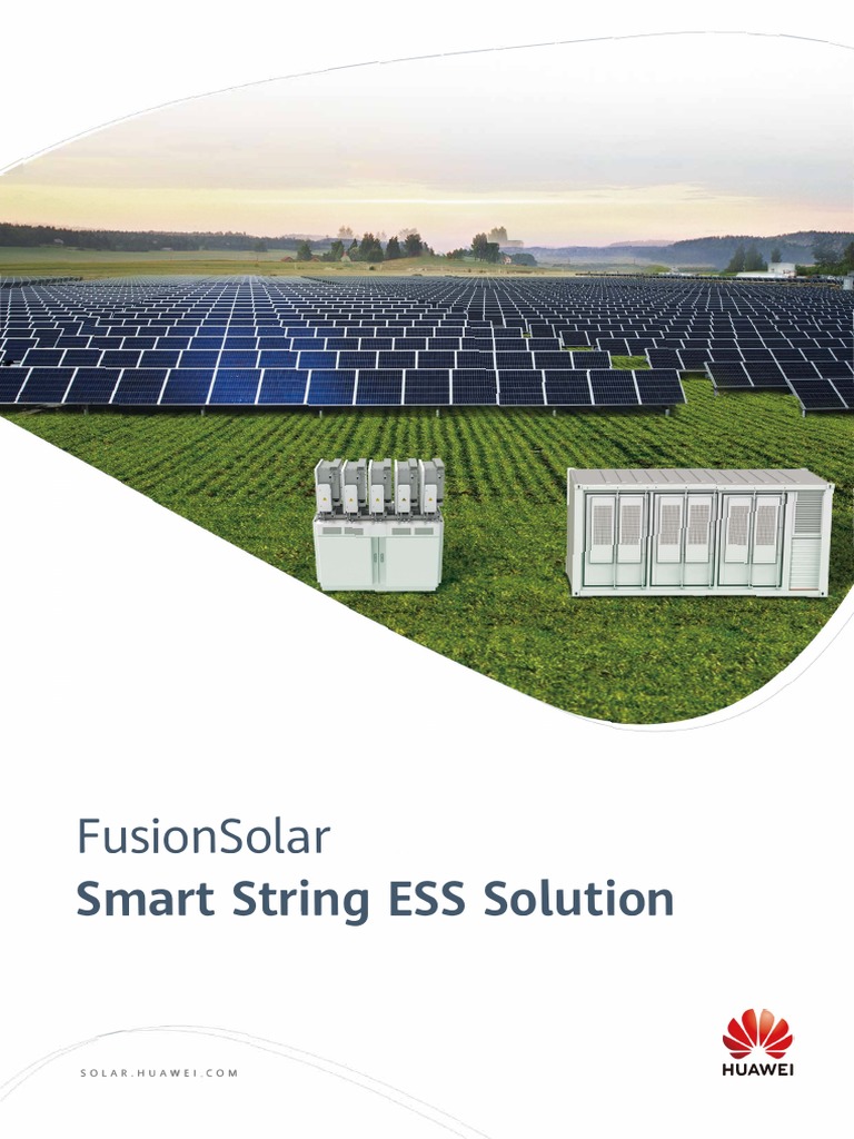 FusionSolar Smart String ESS Solution Datasheet-20210928 | PDF | Alternating Current ...