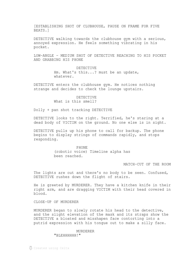 Finalised Script Again | PDF