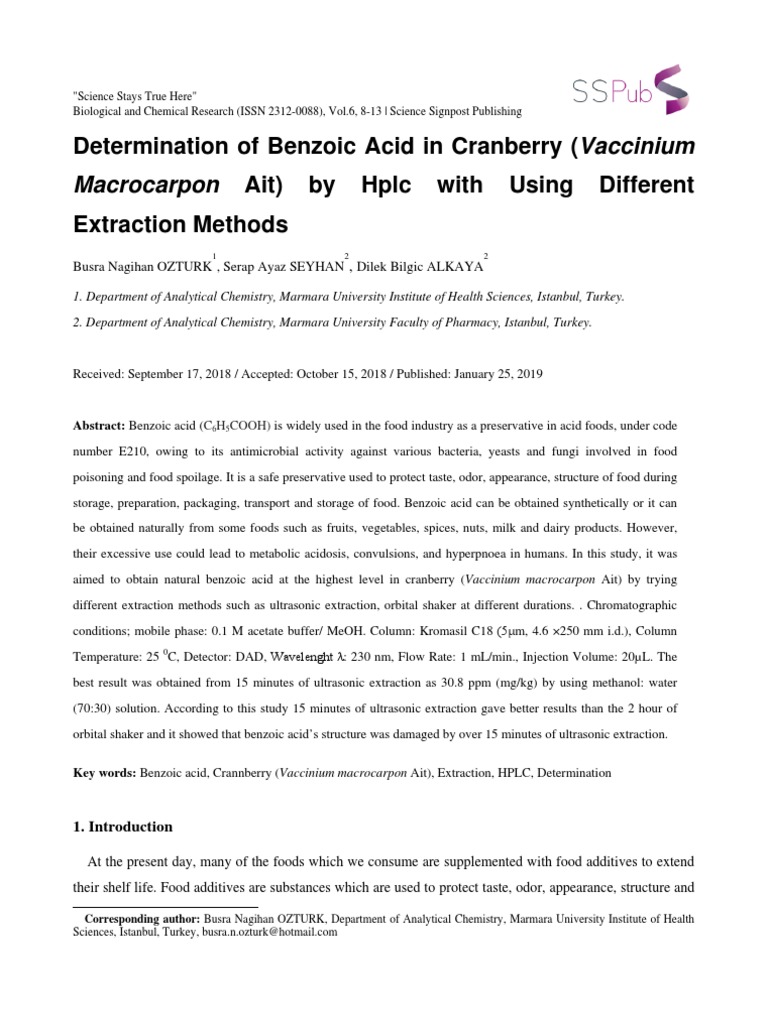 NMKL 124 | PDF | High Performance Liquid Chromatography | Analytical Chemistry