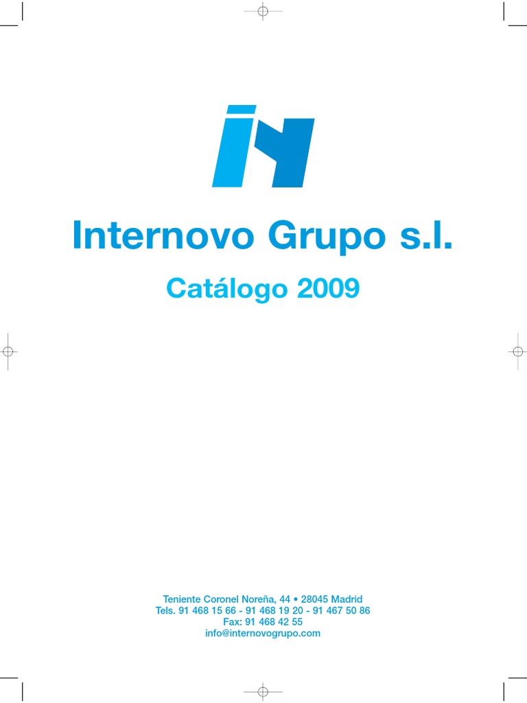 INTERNOVO Catalogo | PDF | Equipo eléctrico | Electricidad