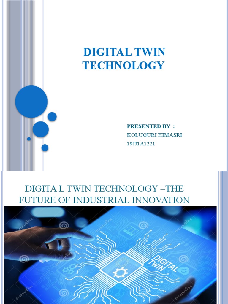 18-1221 Digital Twin Technology | PDF | Internet Of Things | Computing
