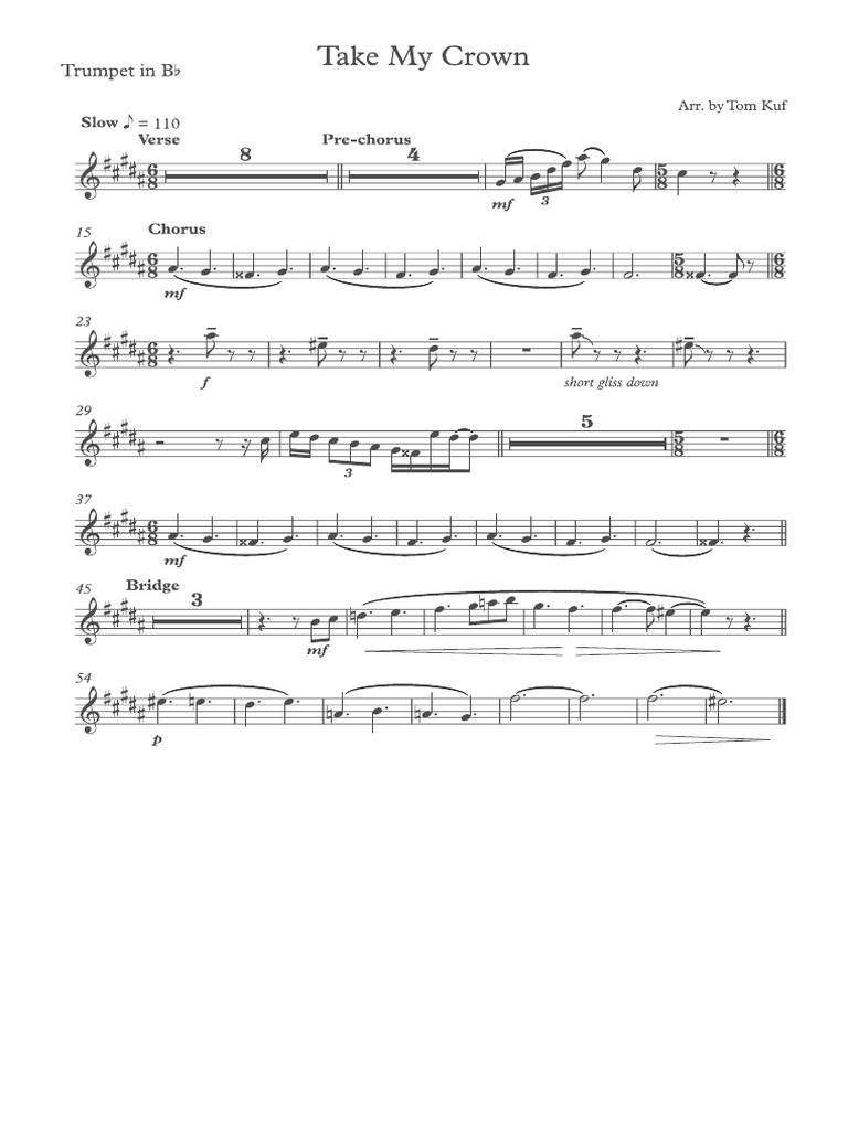 Take My Crown - TRPBB | PDF