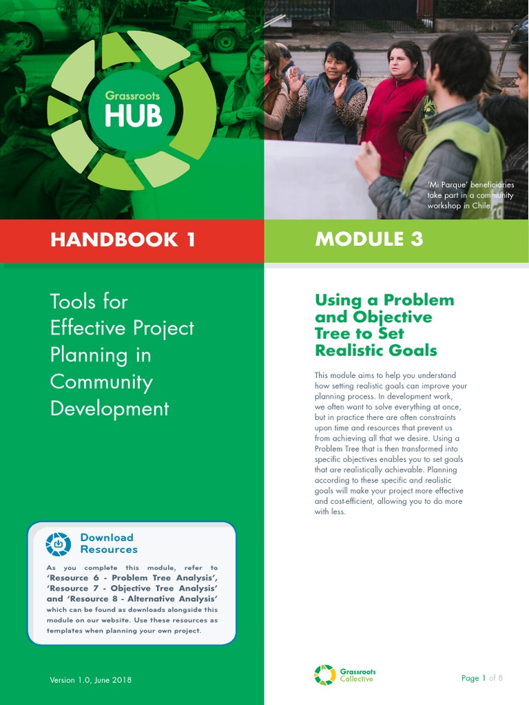 Community Project Goal Setting Guide | PDF | Goal | Goal Setting