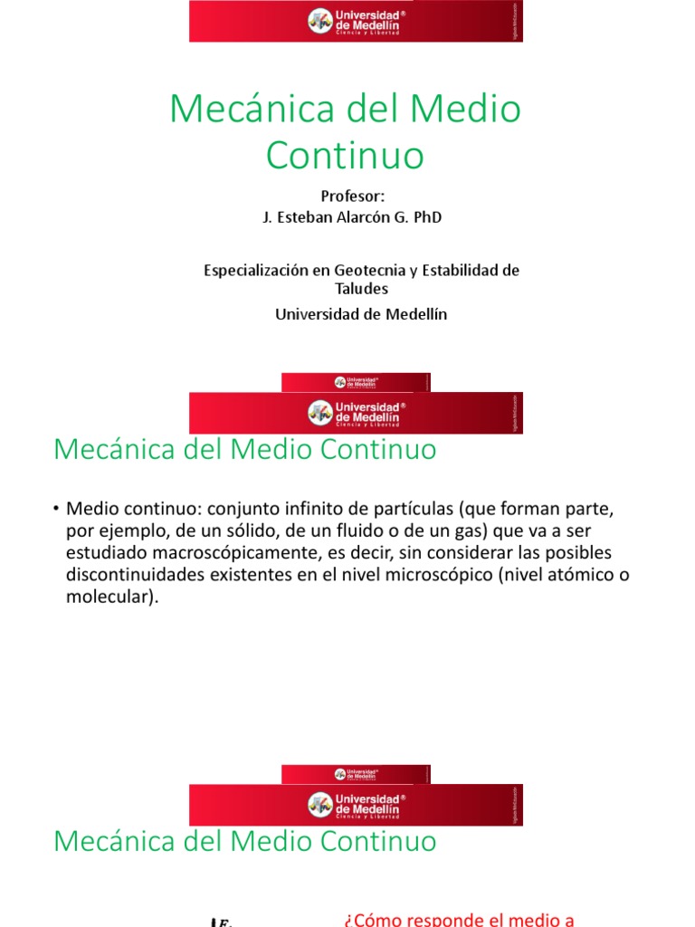 2 Introducción A La Mecánica Del Medio Continuo | PDF | Mecánica de ...