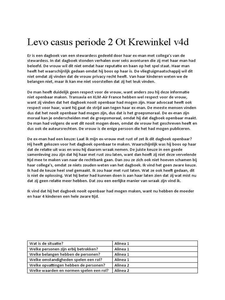 Levo Casus Per 2 | PDF