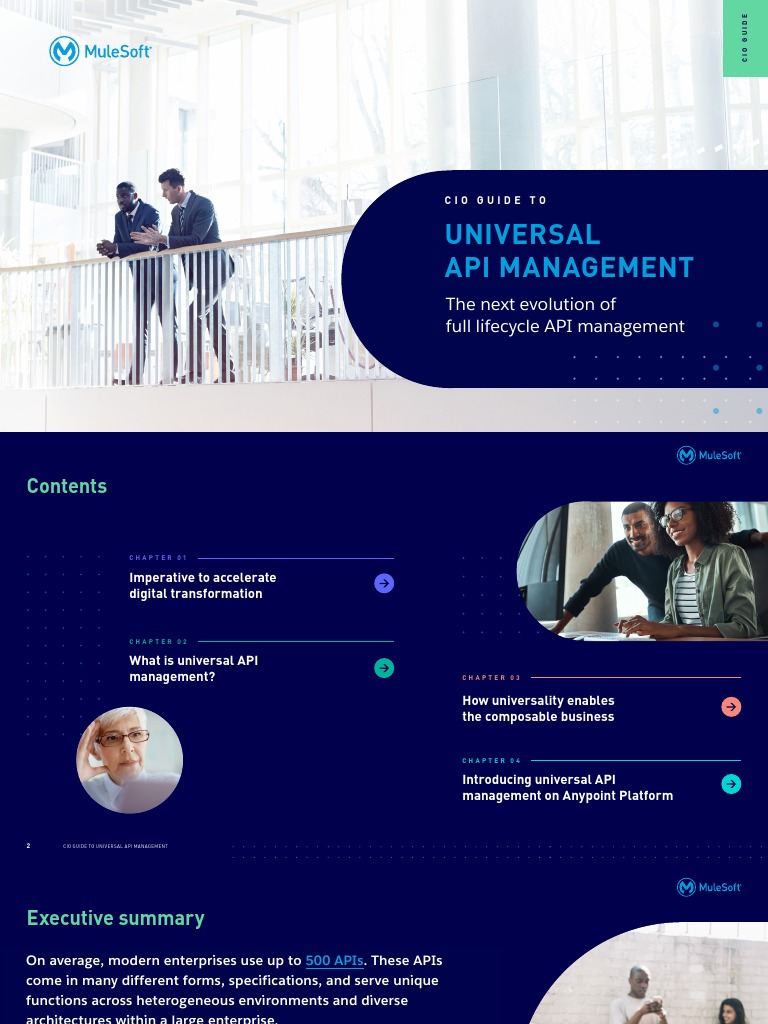 CIO Guide To Universal API Management | PDF | Cloud Computing | Computer Security