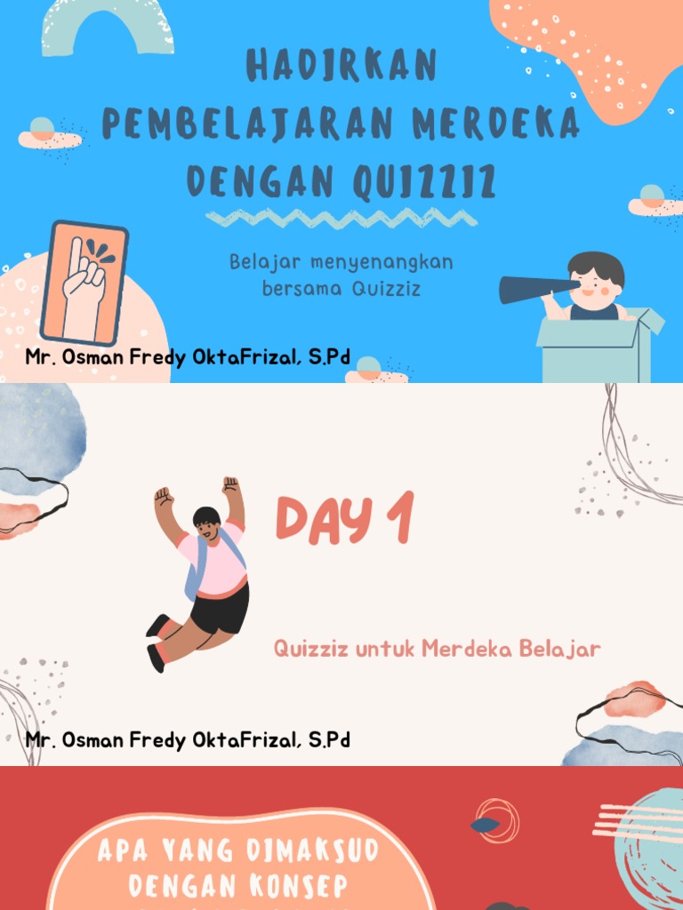 Hadirkan Pembelajaran Merdeka Dengan Quizziz | PDF