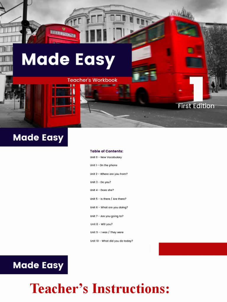 Made Easy Slides - Unit 9 | PDF