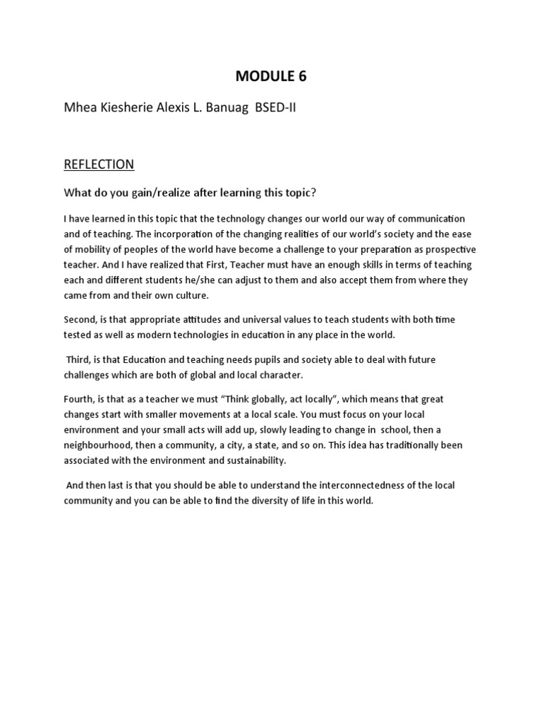 Prof. Ed 2 Module 6-10 | PDF | Teachers | Teaching Method