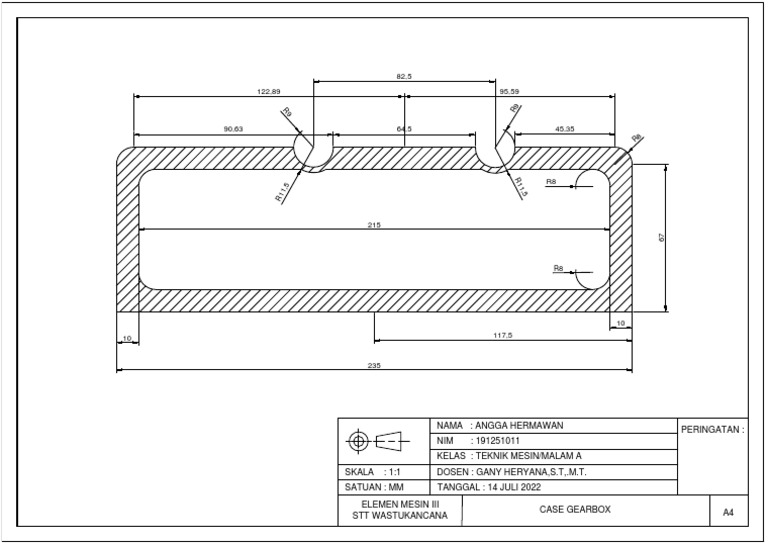 Analisis Komponen Gearbox | PDF