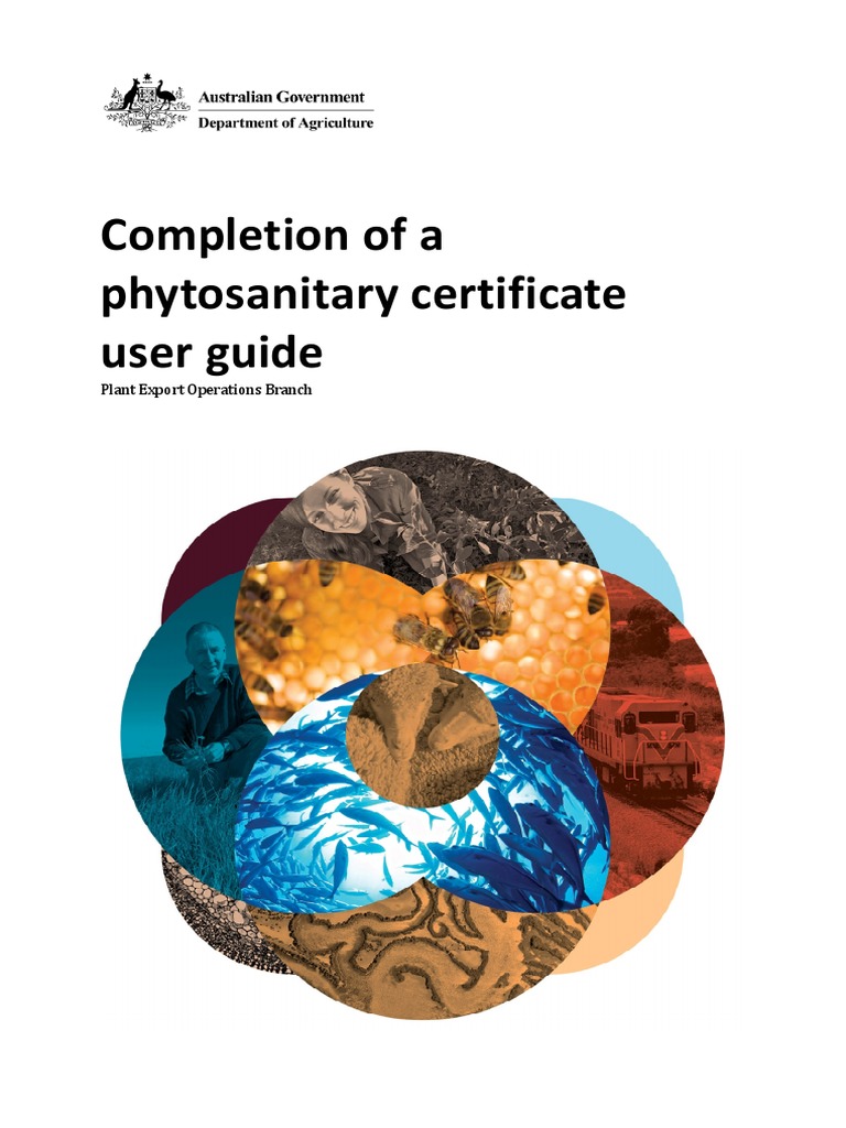 Completion of A Phytosanitary Certificate User Guide | PDF | License ...