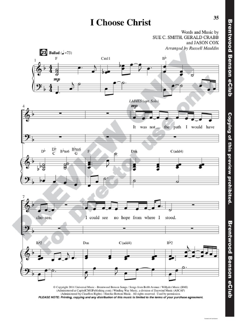 I Choose Christ | PDF