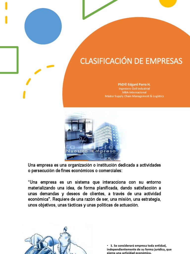 Tipos de Empresas | PDF | Business | Iniciativa empresarial