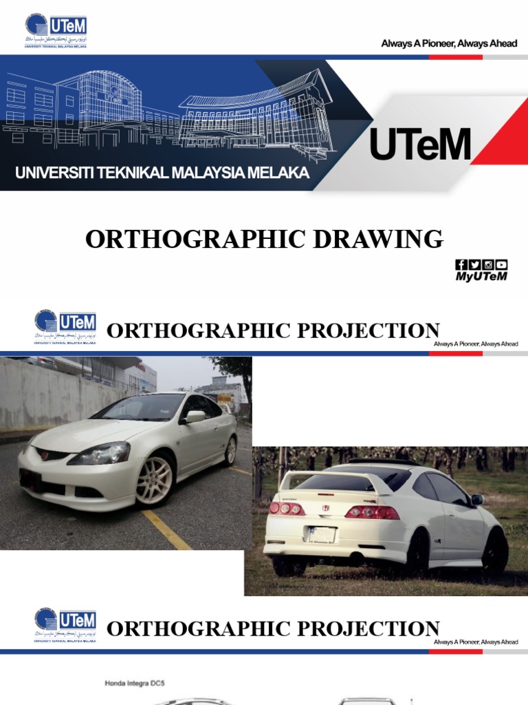 Topic 4 - Orthographic Drawing | PDF | Computer Graphics | Technical ...
