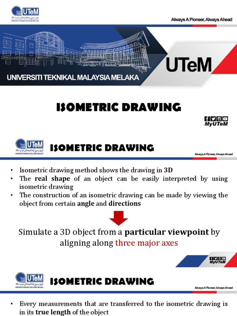 Topic 5 - Isometric Drawing | PDF | Art