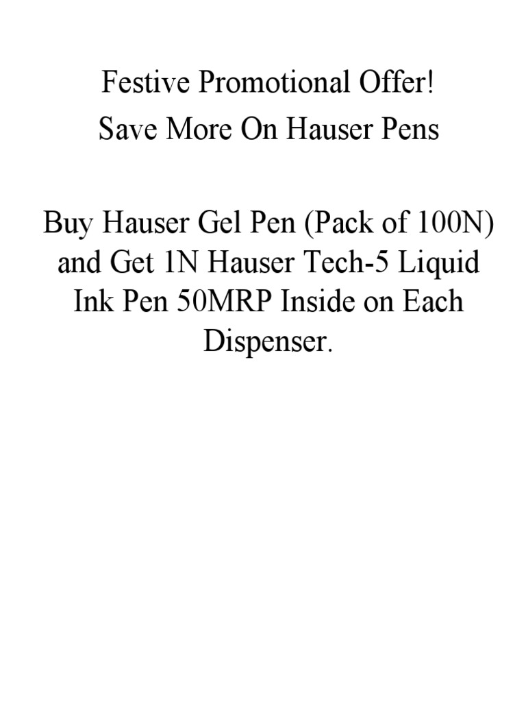 Hauser | PDF