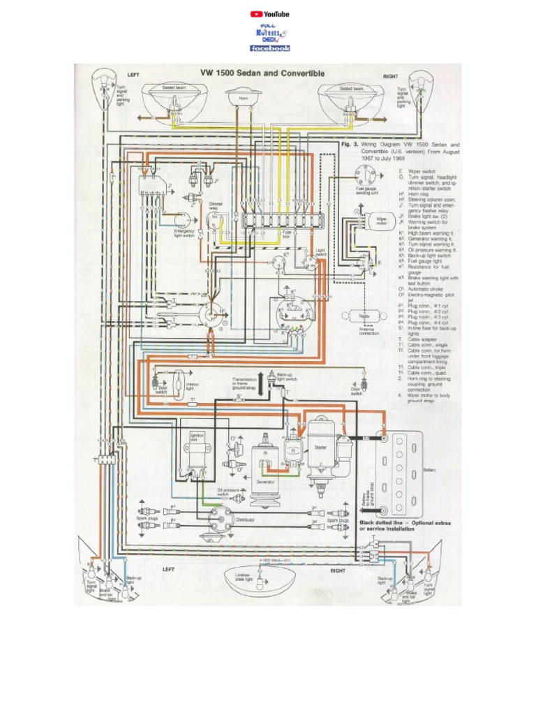 Diagrama de Vocho - FULL MOTORES CHECK | PDF