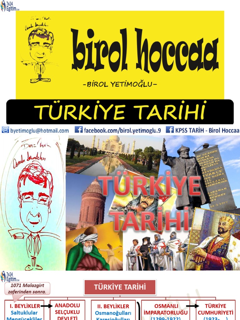 4 Birol Hoccaa Tc3bcrkiye Tarihi Konu Slaytc4b1 W3ders Net | PDF