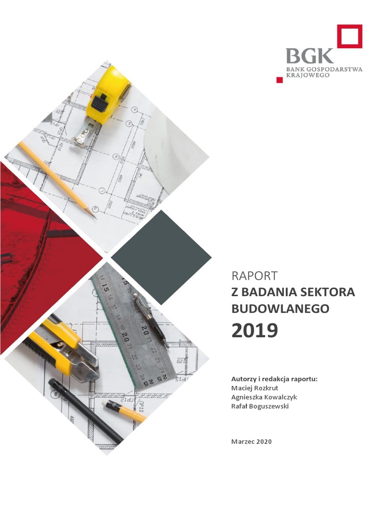 Raport Z Badania Sektora Budowlanego | PDF