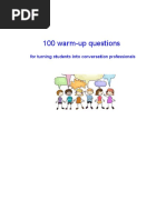 100 Warm Up Questions | PDF