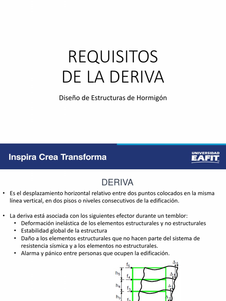 Requisitos de Deriva | PDF